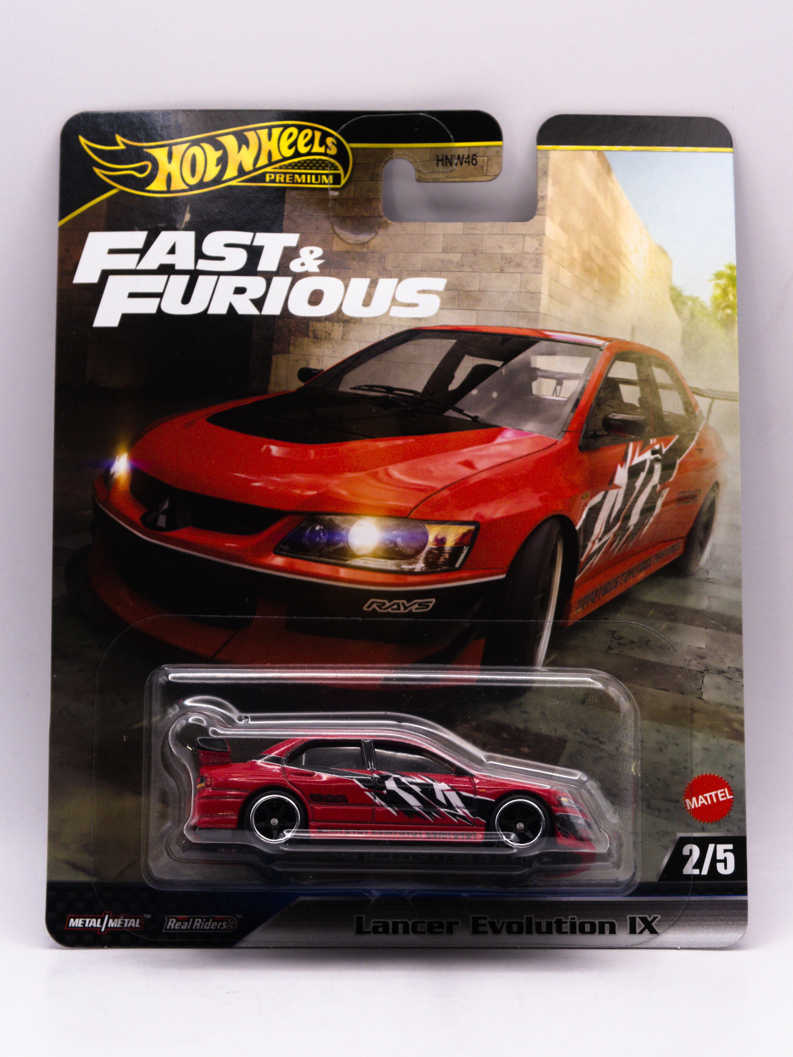 Mitsubishi Lancer Evolution IX Premium Fast and Furious Czerwony – Skalper